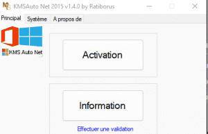 Télécharger KMSAuto pour activer Windows ou Ms-office en 2023
